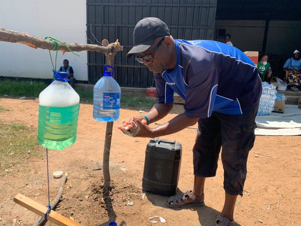 Youth Council Demonstrating Good Hand-washing At The Camp | Skillshare ...